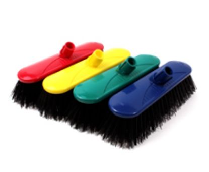Interchangeable Hard Broom Head (Colour Coded) x 1 | My Website